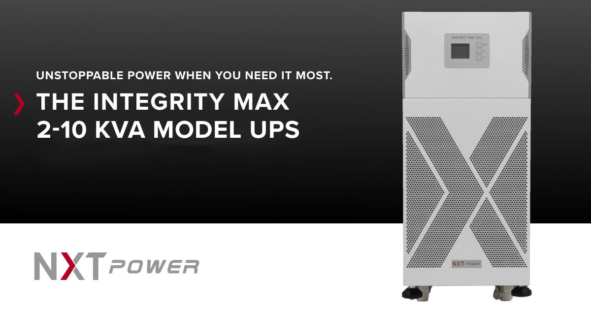 UPS Line - Integrity Max® | NXT Power