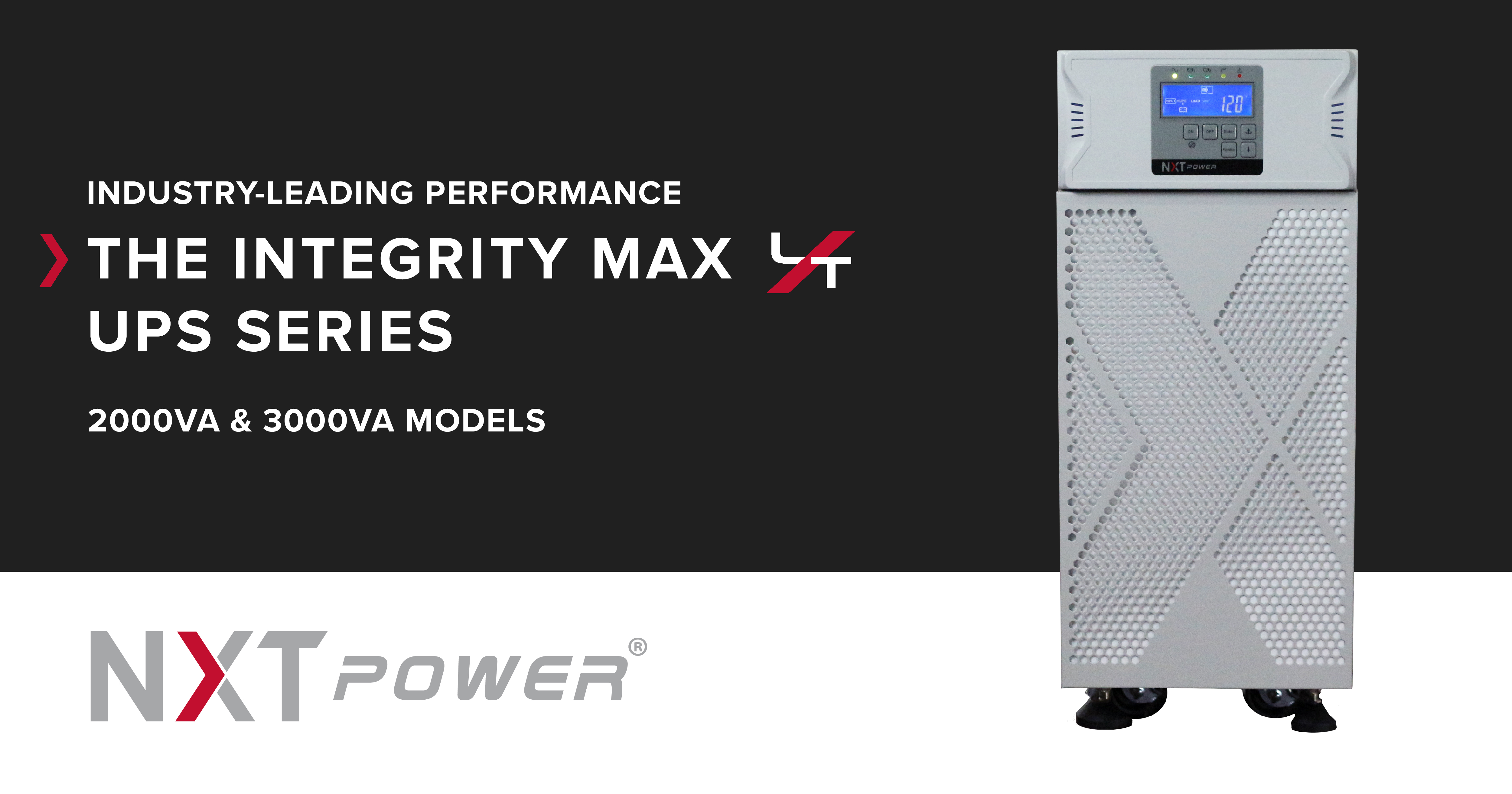Integrity Max® L/T - UPS Line | NXT Power