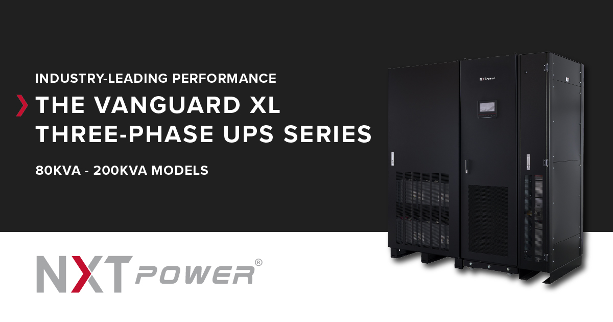 Sistema SAI Trifásico Vanguard 80-200 kVA | NXT Power